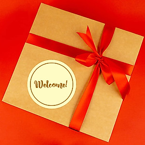 Welcome Greeting Stickers,New Homeowners Welcome Labels for Envelope Seals 2 Inch 504 Pcs Per Pack