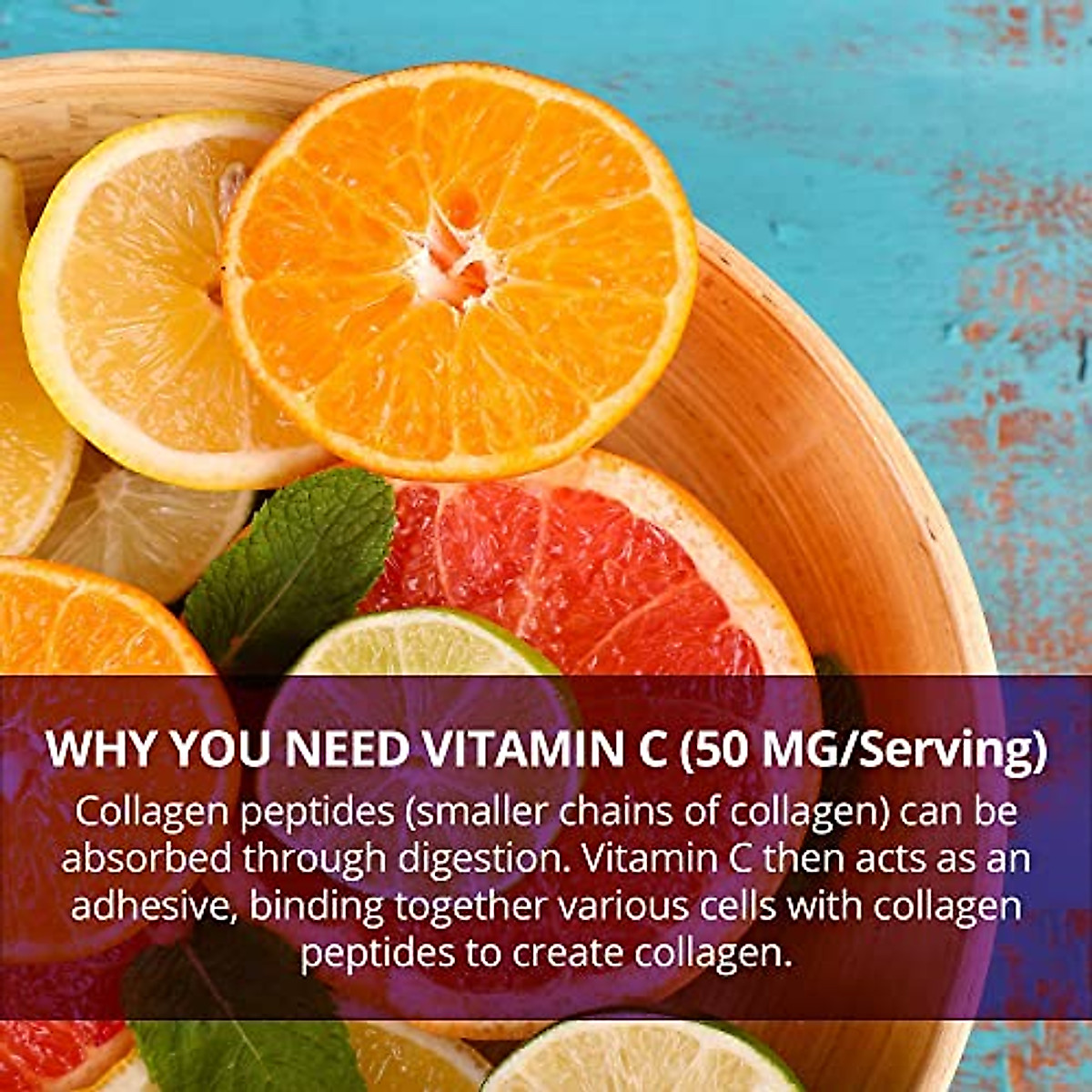 INVIGOR8 Collagen Peptides Weight Loss Formula Hydrolyzed Collagen Types I, II, & III + Vitamin C Unflavored Non-GMO Grass-Fed Supplement Blend