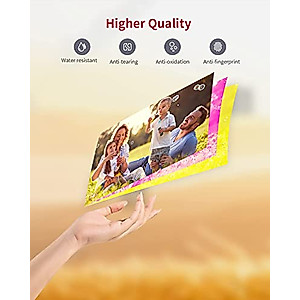 Bluetooth Photo Printer 4×6’’, Portable Instant Picture Printer for iPhone/Smart Phone, Compatible with iOS and Android Device