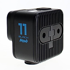 GoPro HERO11 (Hero 11) Black Mini - Waterproof Action Camera with 5.3K Ultra HD Video, 24.7MP Photos, 1/1.9" Image Sensor, Stabilization (CHDHF-111-TH) + 50-in-1 Accessory Kit + 64GB Card + More