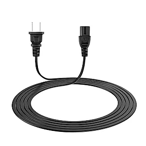 SLLEA 6ft AC Power Cord Cable Plug Compatible with Bose Acoustimass 3 6 9 10 15 25 Series IV Speaker System; Bose 3-2-1 321 GS Series II Powered Subwoofer
