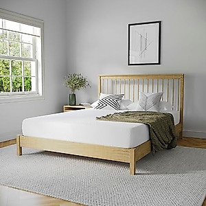 Flash Furniture Jasmine 8 Inch Green Tea Memory Foam Mattress - Charcoal Infused - Supportive Pressure Relief - CertiPUR-US Certified Foam - Queen Mattress in a Box