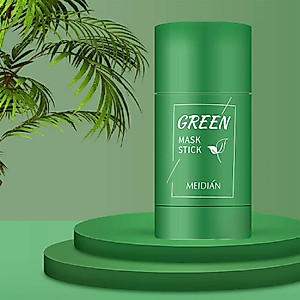 Venanoci Green Tea Mask stick, Purifying Clay Mask, Blackhead Remover,Poreless Deep Cleanse Mask Stick,Oil Control Face Mask, Skin Detoxifying Face Stick Mask for all Skin Types (Green Tea)