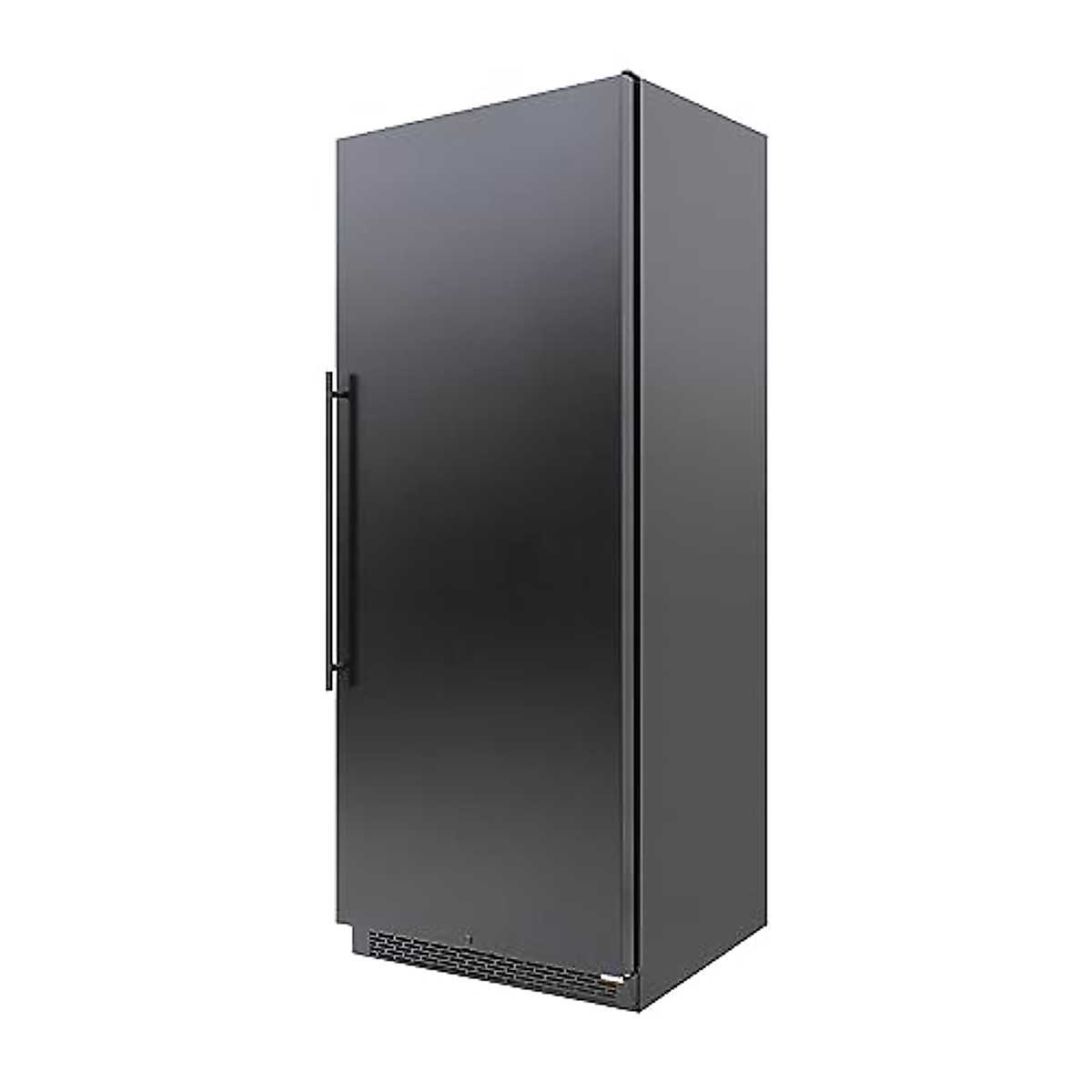 DUURA Elite DE210FRGWB Refrigerator Single Zone Freestanding Fridge for Pantry, Garage, House, Kitchen Use with Adjustable Glass Shelves and Blue LED Lighting, 29.5-Inch, Black