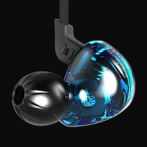 KZ ZST Pro Dynamic Hybrid Dual Driver in-Ear Headphones (Color Without Mic)