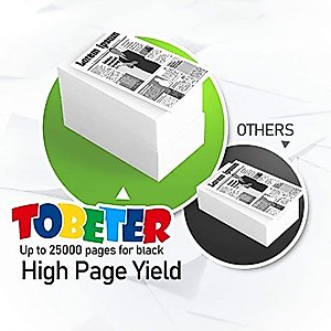 ToBeter MS810 Remanufactured High Yield Toner Cartridge for Lexmark 521H 52D1H00 for MS710 MS711 MS810 MS810n MS810dn MS811 MS811dn MS812 MS710dn MS710n MS711dn MS810de MS810dtn Printer(Black, 1 Pack)