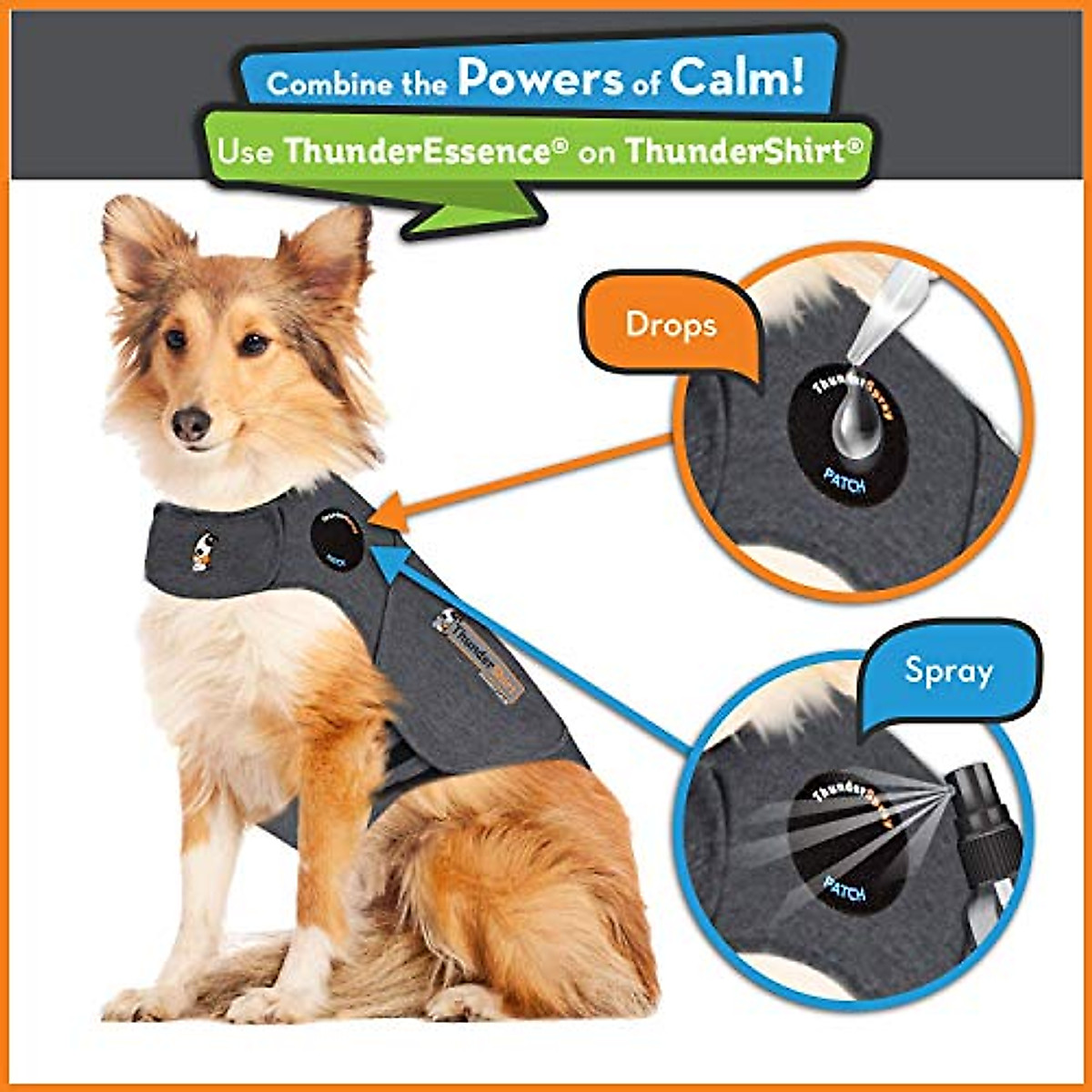 ThunderEssence Dog Calming Essential Oils, 4 FL OZ. Spray