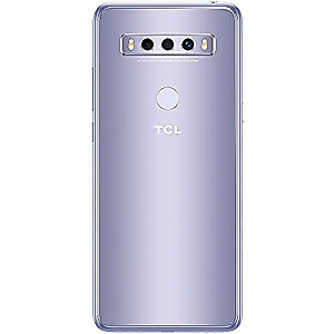 TCL 10SE 4G LTE Volte 128GB Factory Unlocked GSM Triple Camera 48MP OctaCore Worldwide (NO CDMA VERIZON/Boost) (Silver, 128GB+4Gb RAM)