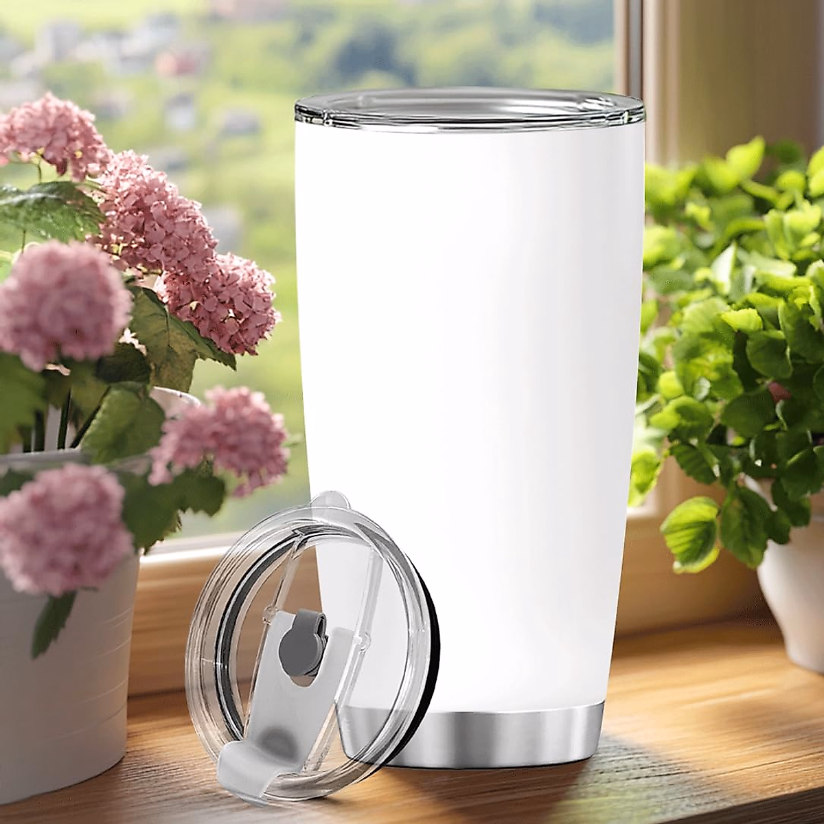 Tumbler Hugo Tea Hamlet Stainless Bonj Iced Coffee Travel Steel 20 Oz Insulated Hot