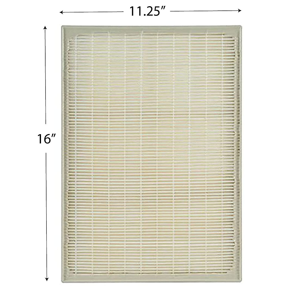 Nispira True HEPA Filter (Small) with 4 Pre-Carbon Filters Compatible with Whirlpool Whispure Air Purifier Models AP150, AP250, AP25030K, APR25530L, APR25130L; Compared to Part # 1183051 1183051K