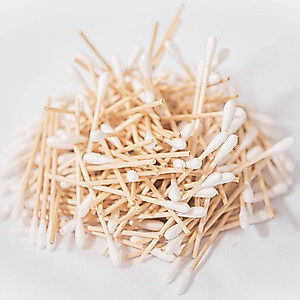 Medical Cotton Swabs, JMU Cotton Swabs with Wooden Sticks, 1000 Count
