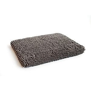 Dog Gone Smart Pet Products Dirty Dog Microfiber Cushion Pad, Grey, 23x36 Large (DGS01065-KW)