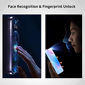 ExAchat 5G Unlocked Cell Phones with Headphones & Capacitive Pen, Face ID Android 13 Phone, 6.6" HD+ Display 90HzD 24+64 MP 5500mAh Massive Battery Smartphone 4G+128GB Dual Sim TF Card Gold