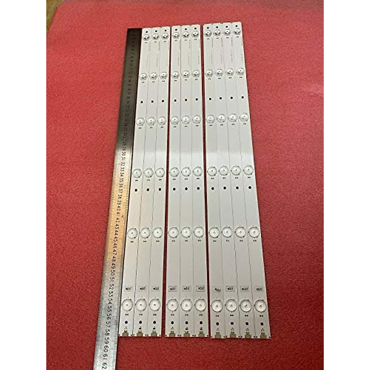 Strip for 10pcs LED Strip for Hisense UB55EC591 LC-55N6000U 55h7b 55h7b2 55h7c SVH550AF2