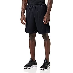 Under Armour Men's Tech Graphic Shorts , Black (001)/Graphite , Large