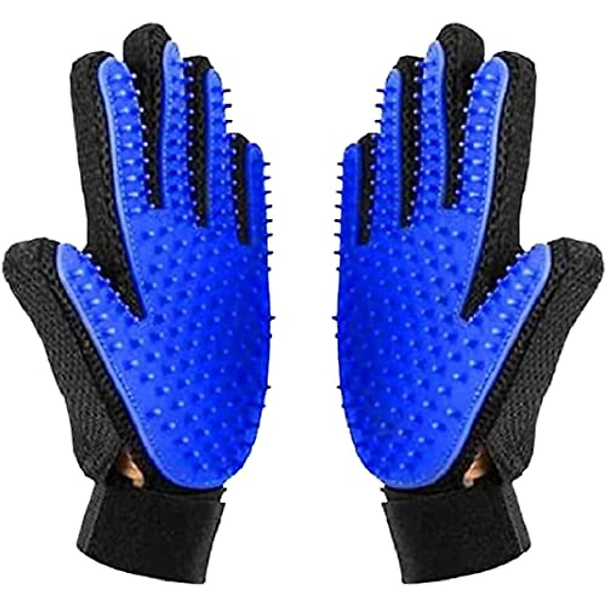 Pet Hair Grooming Gloves - Gentle Pet Hair Deshedding glove and Bath Tool