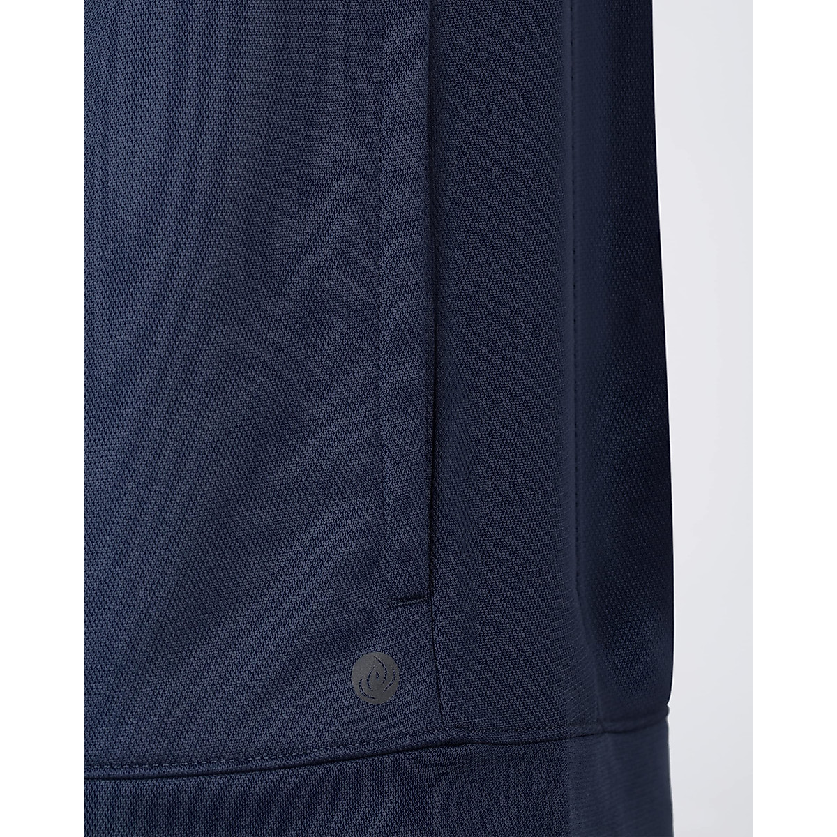 Apana Mens Jacket Zip Up Yoga Workout Training Athletic Woven Lightweight Sweatshirt Windbreaker Jacket With Pockets (Slate, Large)