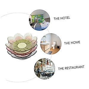 Cabilock 6 Pcs Soap Box Bar Holder Tray Plastic Container Soap Dishes for Bar Soap Bath Tub Soap Dish for Kitchen Soap Holder Travel Case Sponge Holder Accessories Cartoon