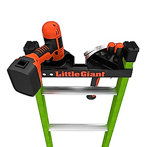 Little Giant Ladders, Quad Pod, Ladder Accessory, Plastic, (15104), Black