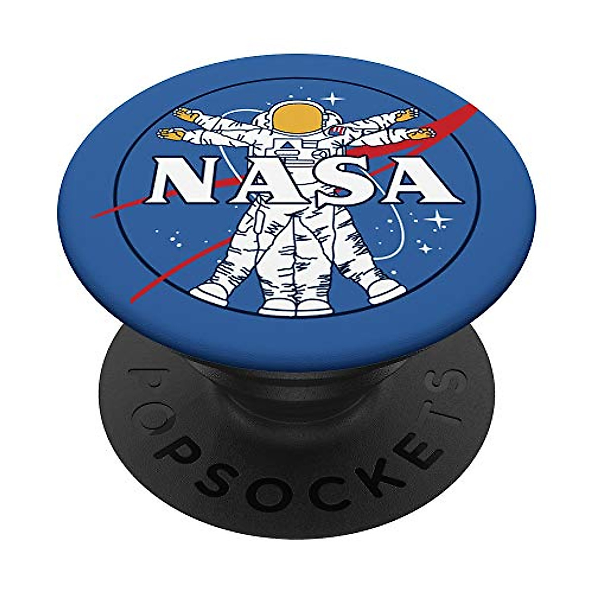 NASA Astronaut Logo PopSockets PopGrip: Swappable Grip for Phones & Tablets