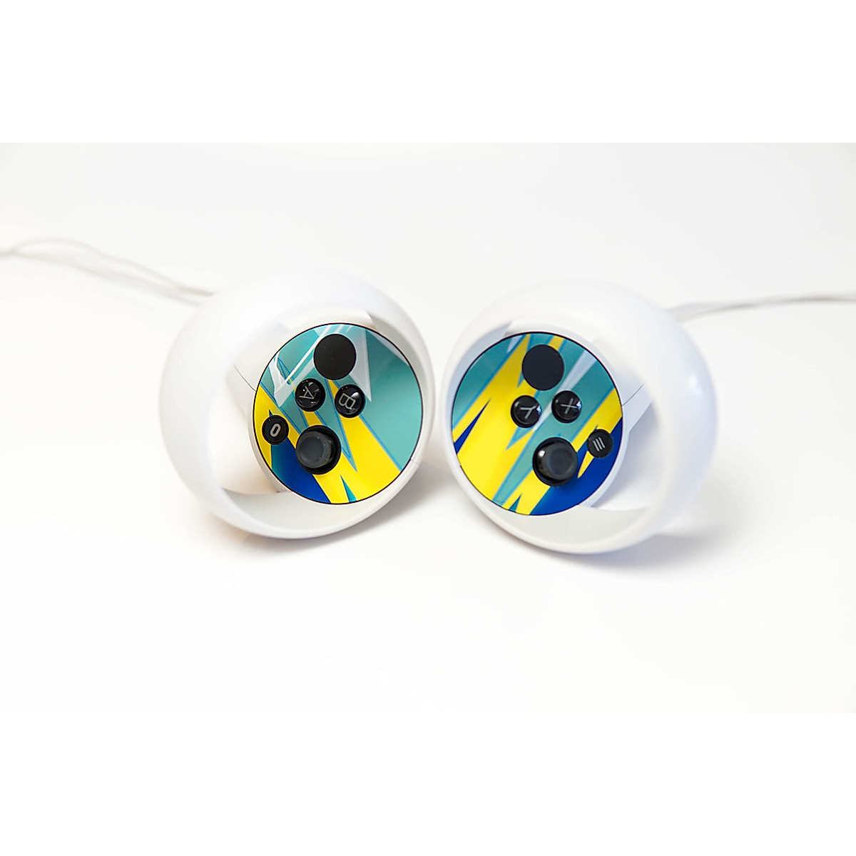 Dragon Prince Anime Eyes Skin for Oculus Quest 2 – VR Headset and 2 Controllers | Protective, Smooth, Laminated Vinyl with Strong Adhesive | Easy Installation and adjustability | Made in The USA