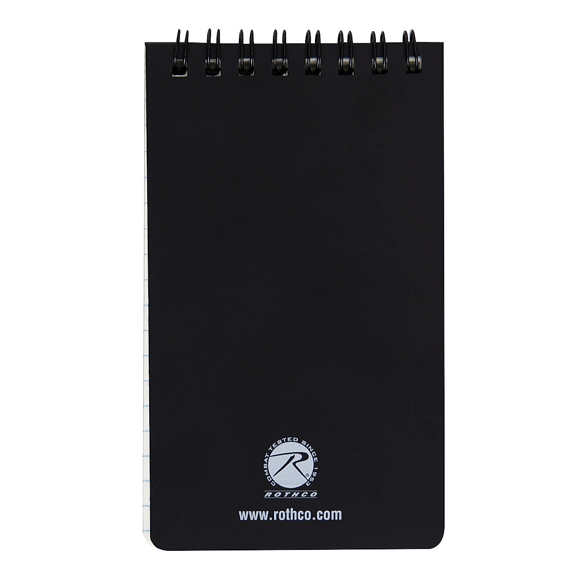 Rothco All-Weather Waterproof Notebook (3" x 5", Black)