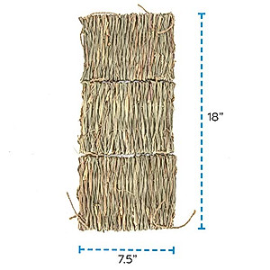 Ware Manufacturing Natural Handwoven Grass Multi-Use Pet Mat for Small Animals