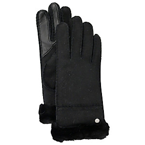 UGG Women's W Seamed Tech Glove, black, m