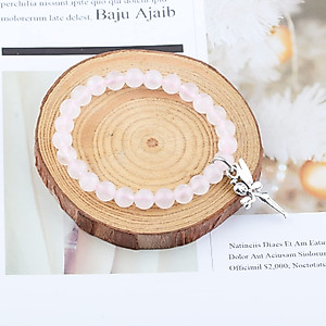 ARHTF Tooth Fairy Bracelet Tooth Fairy Letter First lost Tooth Gift from Tooth Fairy Gift (Pink toothfairy)