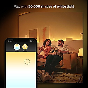 Philips Hue White and Color Ambiance A19 60W Equivalent Dimmable LED Smart Light Bulb, 1 Smart Bulb, Works with Alexa, Apple HomeKit, and Google Assistant (California residents)