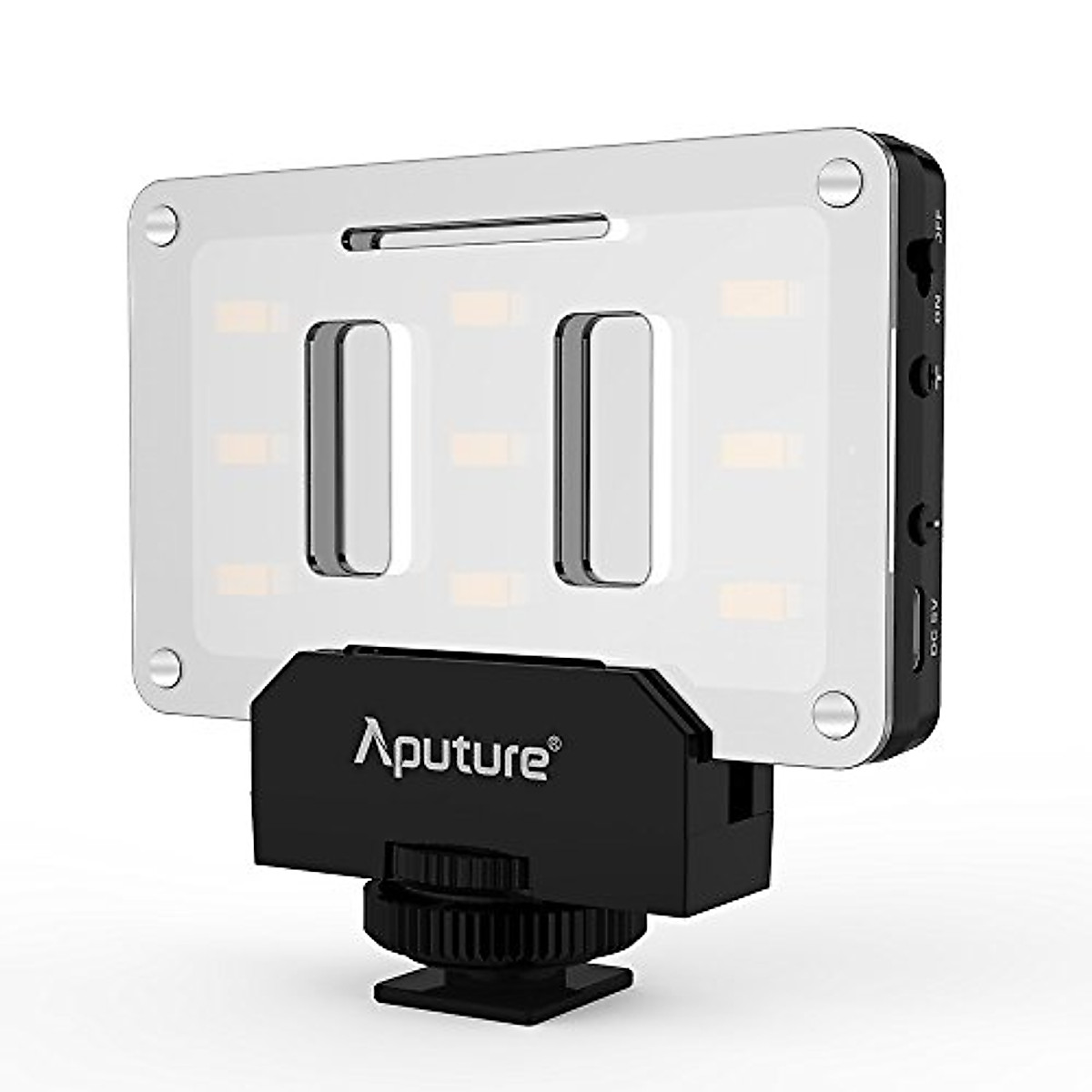 Aputure Amaran AL-M9 Lighting Up Pocket Sized LED CRI/TLCI 95+ 9 SMD Bulbs 9 Steps Dimming 5500K Max 900lux Internal Battery with Micro-USB Charging for Sony Canon Nikon