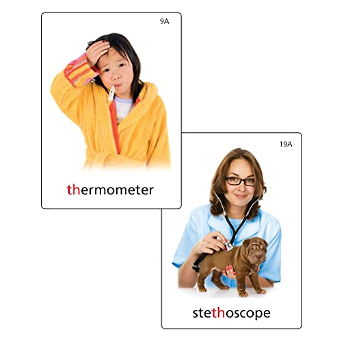 Super Duper Publications | Articulation Photos TH Sound Fun Deck Flash Cards | Educational Learning Resource for Children