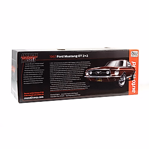 American Muscle 1967 Ford Mustang 2+2 GT 1:18 Scale Diecast