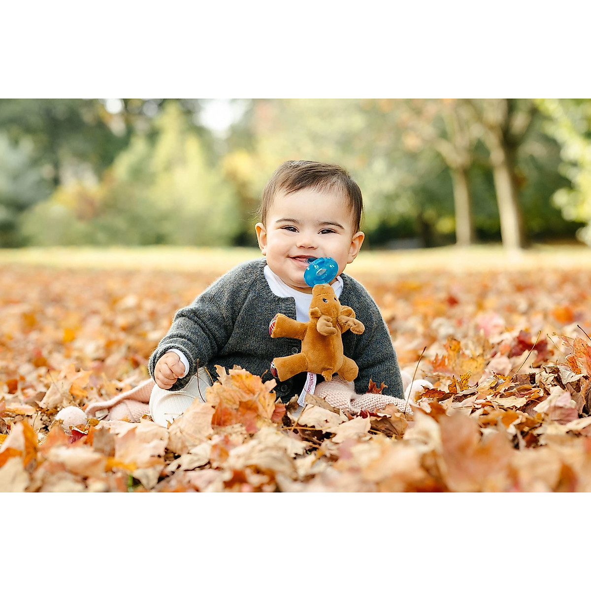 WubbaNub Infant Pacifier - Reindeer