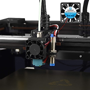 WINSINN 40mm Fan 5V, 3D Printer Micro 5 Volt Fans 4010 Hydraulic Bearing, Brushless Cooling 40mmx10mm 2PIN (Pack of 5Pcs)
