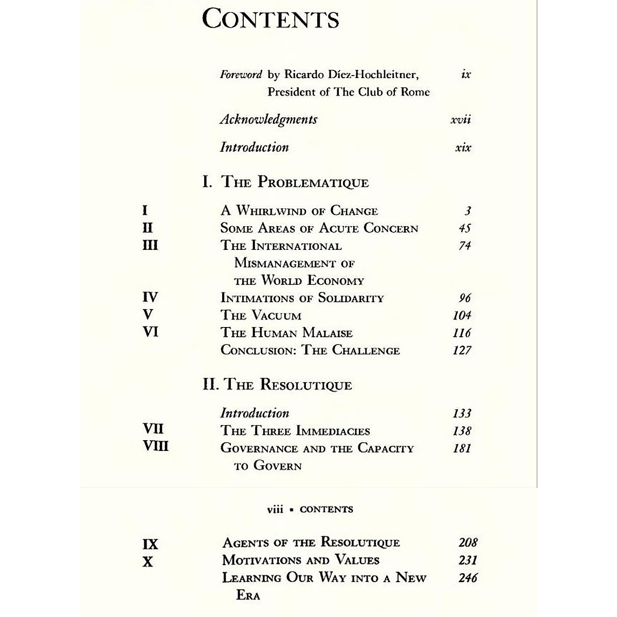 THE FIRST GLOBAL REVOLUTION (Unabridged Binder Print Copy): A Report by the Council of the Club of Rome