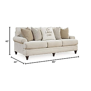 Signature Design by Ashley Valerani Classic Sofa for Living Room, Beige