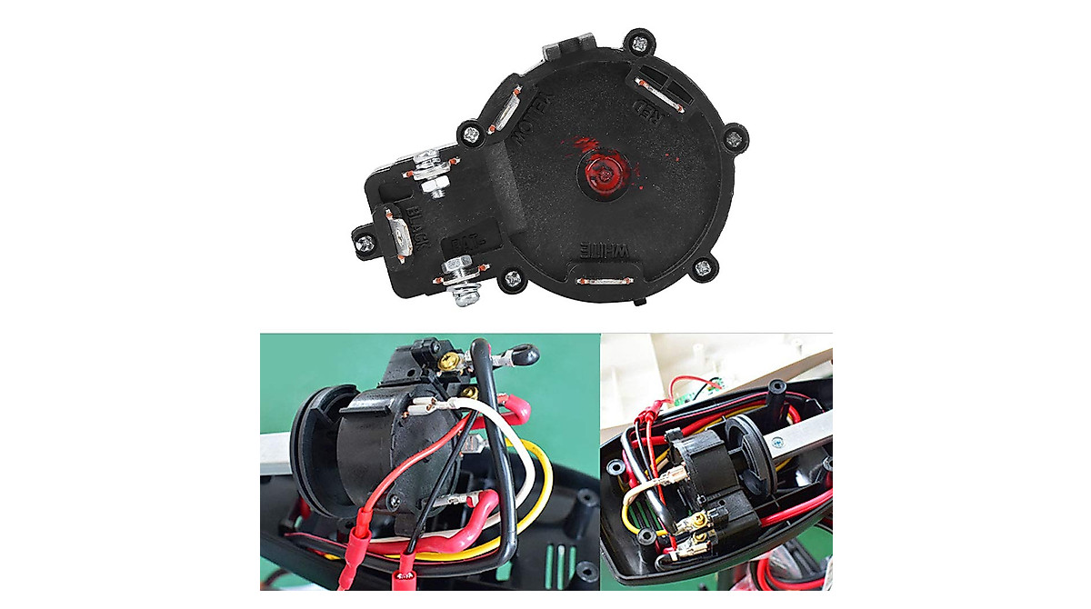 Ruiqas 12V 24V Electric Trolling Motor Switch - 5 Speed Durable Accessory