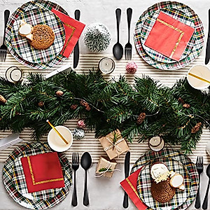 20 Piece Black Silverware Set Service for 4, Stainless Steel Flatware Utensils Set, Black Cutlery Set Knives Spoons and Forks Set, Mirror Polished, Dishwasher Safe