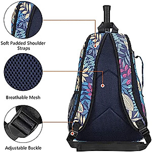 Tennis Bag Tennis Backpack - Tennis Bags for Women and Men to Hold 1 or 2 Tennis Rackets/Racquets, Multifunctional Sports Bag
