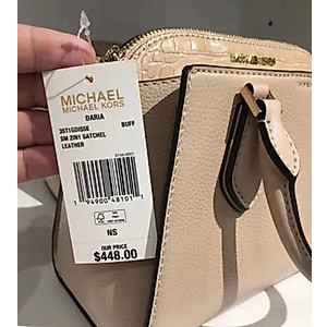 Michael Kors Daria Small Pebble Leather 2In1 Satchel Crossbody Handbag