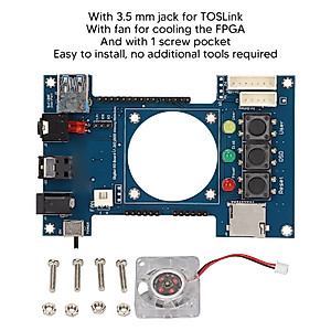 Digital IO Board,Professional Manual Soldering V1.2 for Mister FPGA 7 USB Port IO Board for Terasic Nano Accessories
