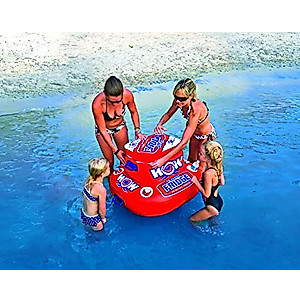 WOW World of Watersports Float Fridge 30 Can Capacity Inflatable Cooler, 11-2000