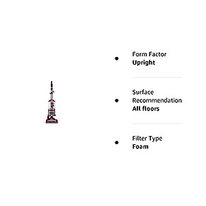 Shark CU520 Navigator Lift-Away XL Upright Vacuum Multi Surface Floor Cleaner with Crevice Tool, Purple (Renewed)