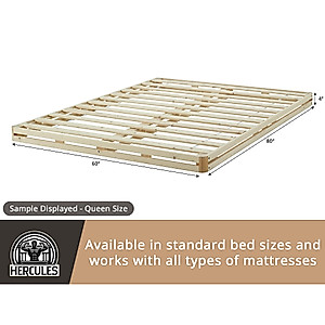 Hercules Instant Folding Mattress Foundation High Profile 7.5-Inch Box Spring Replacement, Twin