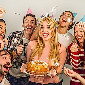 KALIONE Happy Birthday Crown Rainbow It's My Birthday Alloy Headband Birthday Headpiece Birthday Crown Gift for Women Girls Party Decorations