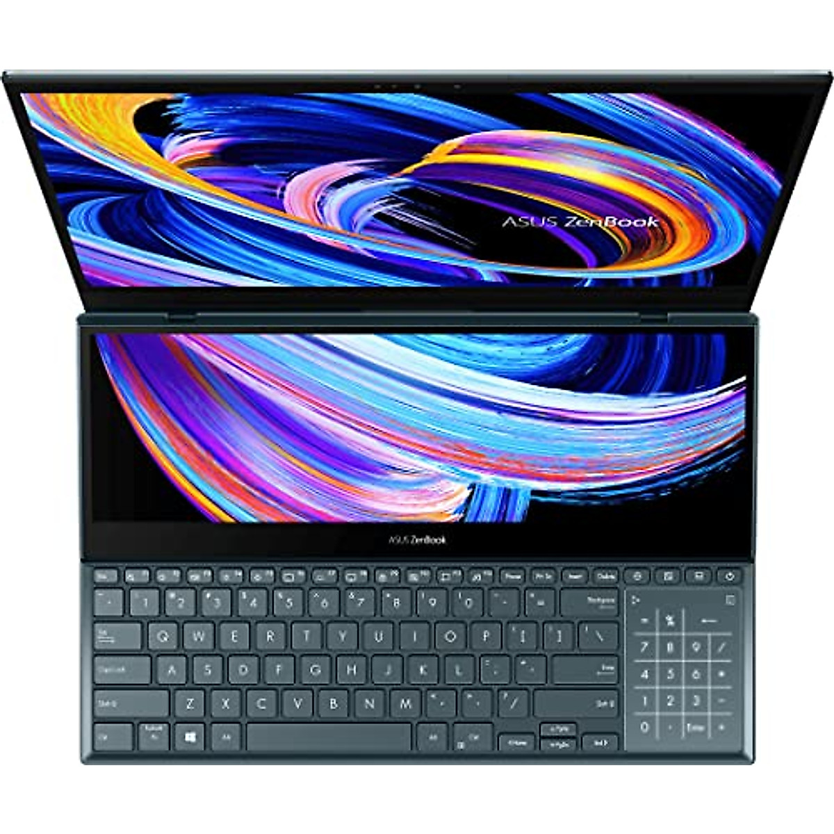 ASUS Zenbook Pro Duo 15 OLED 12th Gen 15.6" Home & Business Laptop (Intel i9-12900H 14-Core, 32GB LPDDR5 4800MHz RAM, 2TB PCIe SSD, GeForce RTX 3060, 60Hz Touch Win 11 Pro) with Hub