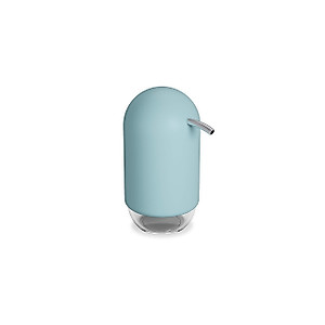 Umbra Touch Liquid Soap Pump Dispenser, Easy to Refill, Ocean Blue, 8 oz (236.5 ml), Model Number: 023273-1193