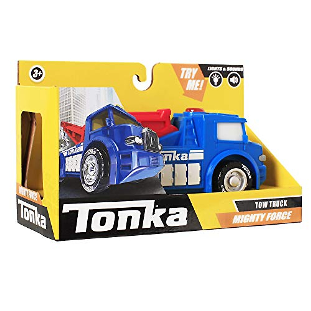 Tonka - Mighty Force Lights & Sounds - Tow Truck