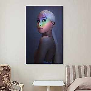 NOGAY Ariana Singer Grande Poster Decorative Painting Canvas Wall Art Living Room Posters Bedroom Painting 08x12inch(20x30cm)